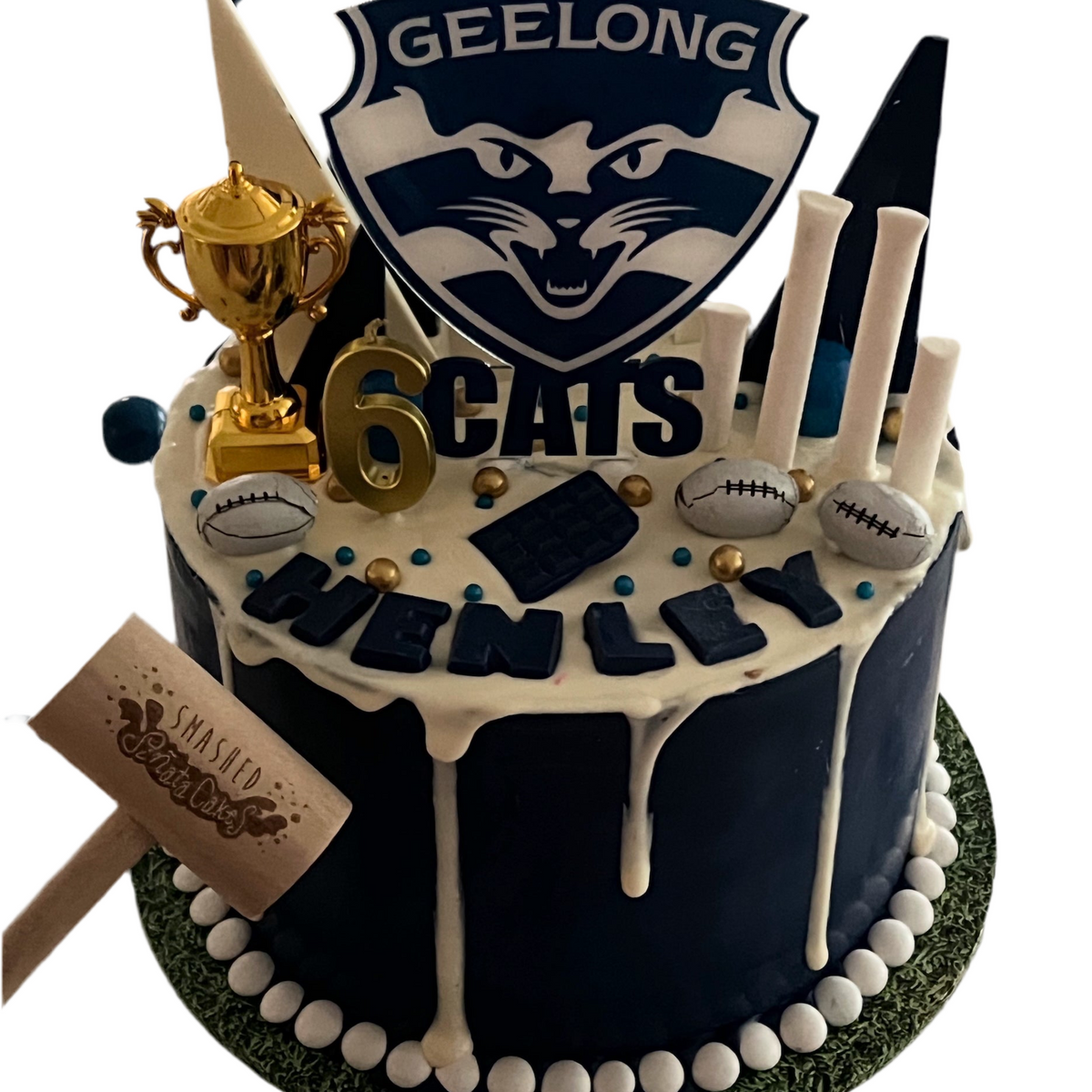 AFL footy drip SmashCake – Smashed Pinata