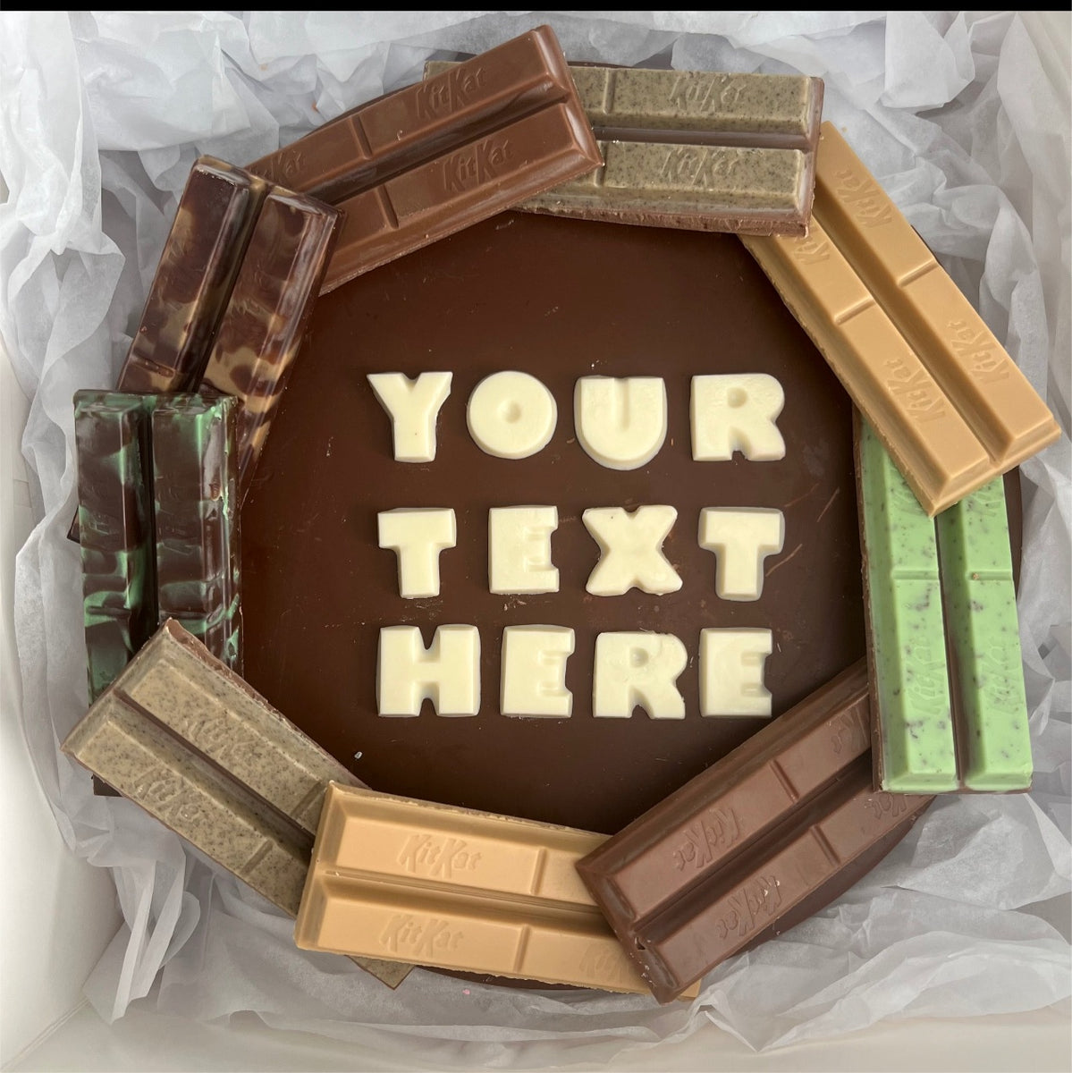 KitKat Say it on a cake – Smashed Pinata